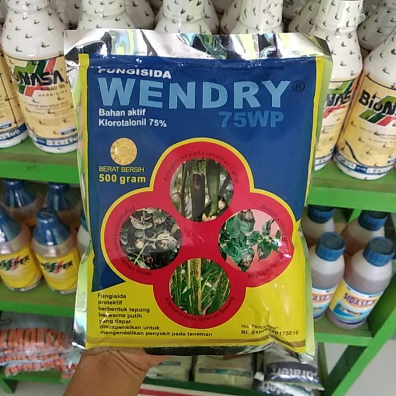 Jual Wendry 75 Wp Fungisida Protektif Untuk Mengendalikan Penyakit Pada ...