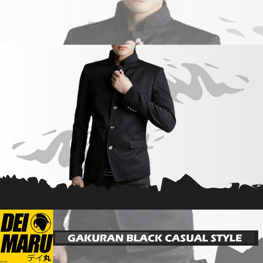 Jual Blazer Distro jepang Crows Zero Crow Gakuran Suzuran - BA UNI 01 ...