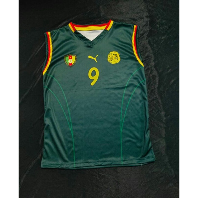 Jual Jersey Cameroon 2002 Full printing | Shopee Indonesia