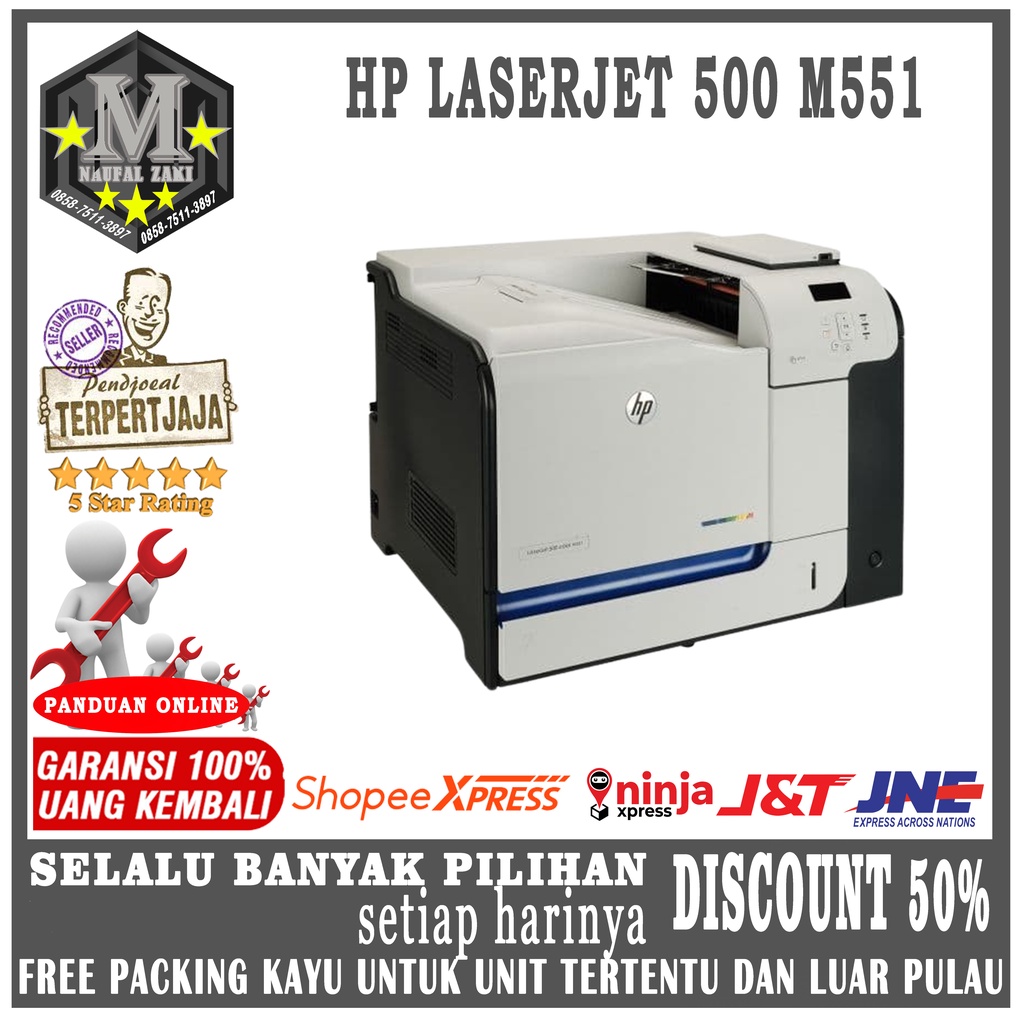 Jual printer color hp laserjet 500 m551(duplex) | Shopee Indonesia