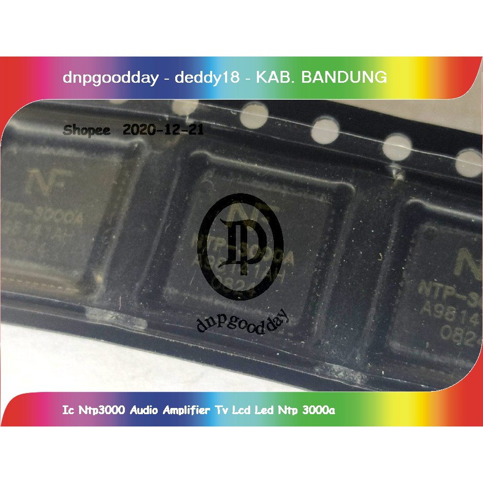 Jual Ic Ntp3000 Audio Amplifier Tv Lcd Led Ntp 3000a | Shopee Indonesia