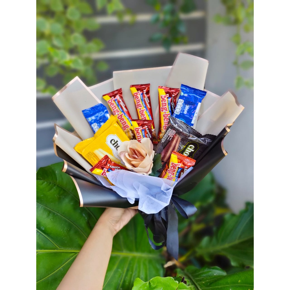 Jual BOUQUET BUNGA SNACK/BUNGA ARTIFICIAL(BOUQUET FLOWER) WISUDA ...