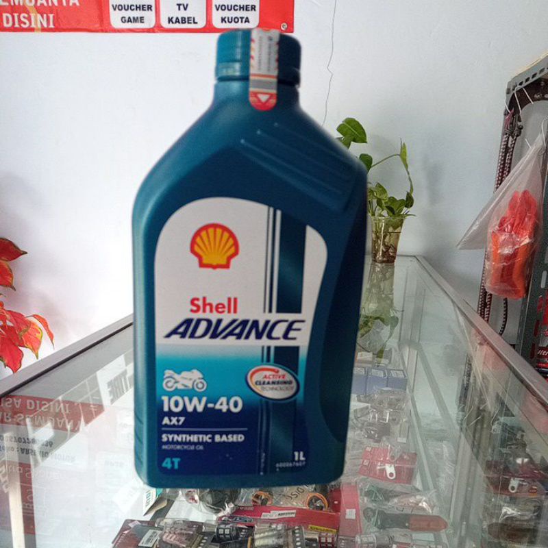 Jual Oli motor Shell Advance 4T 1 liter | Shopee Indonesia