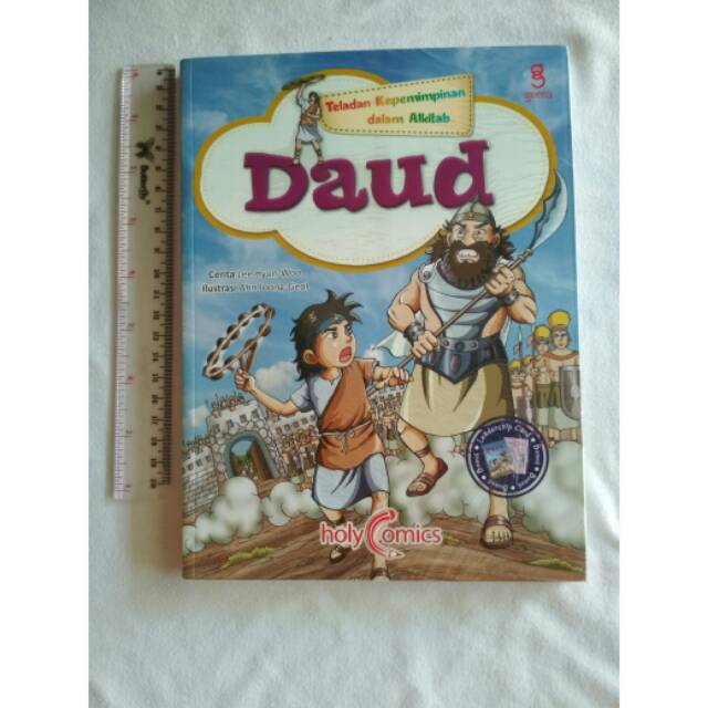 Jual Buku komik alkitab anak holy comics Daud | Shopee Indonesia