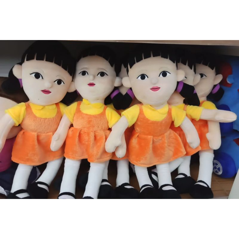 Jual Boneka Squid Game Cewek L SNI (40cm) Cocok Untuk Anak Kecil ...