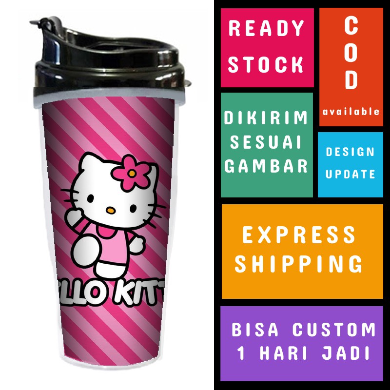 Jual TUMBLER KARAKTER MERCHANDISE BOTOL MINUM SOUVENIR KADO ULTAH - HK ...