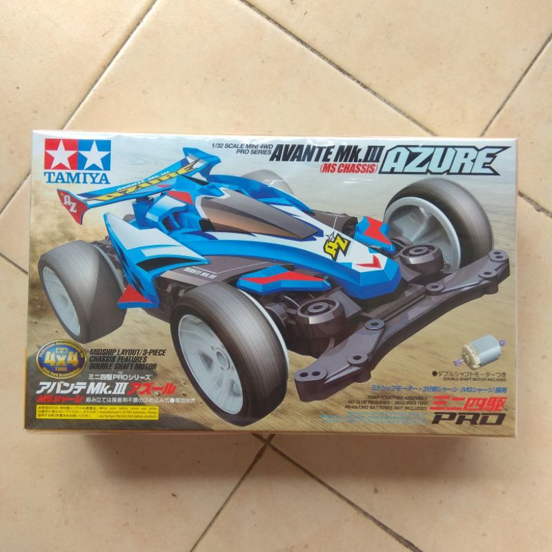 Jual Tamiya Avante MK III Azure MS Chassis Original 4WD | Shopee Indonesia