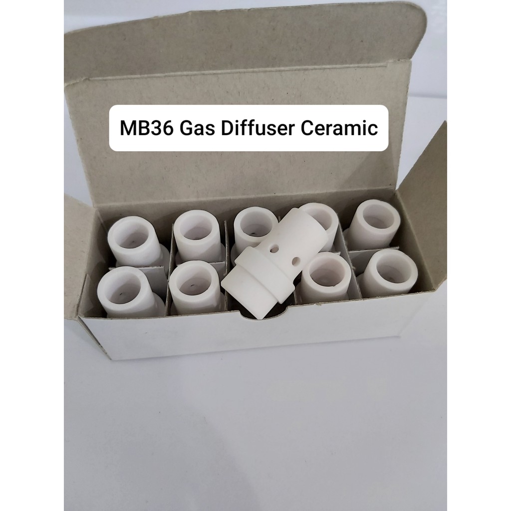 Jual MB36 Gas Diffuser Ceramic tipe Binzel Mig Co Orifice Keramik | Shopee Indonesia