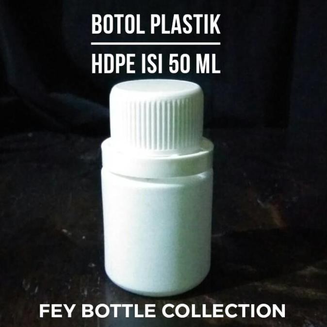 Jual BOTOL PLASTIK 50ML, BOTOL HDPE 50 ML | Shopee Indonesia