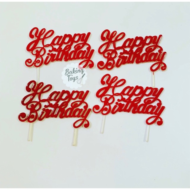 Jual Topper HBD Red | Shopee Indonesia