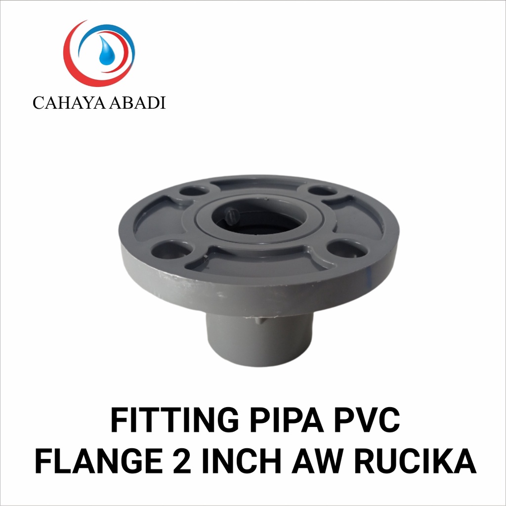 Jual FLANGE RUCIKA 2 INCH - PVC - FLANGE - FITTING PIPA PVC RUCIKA | Shopee Indonesia