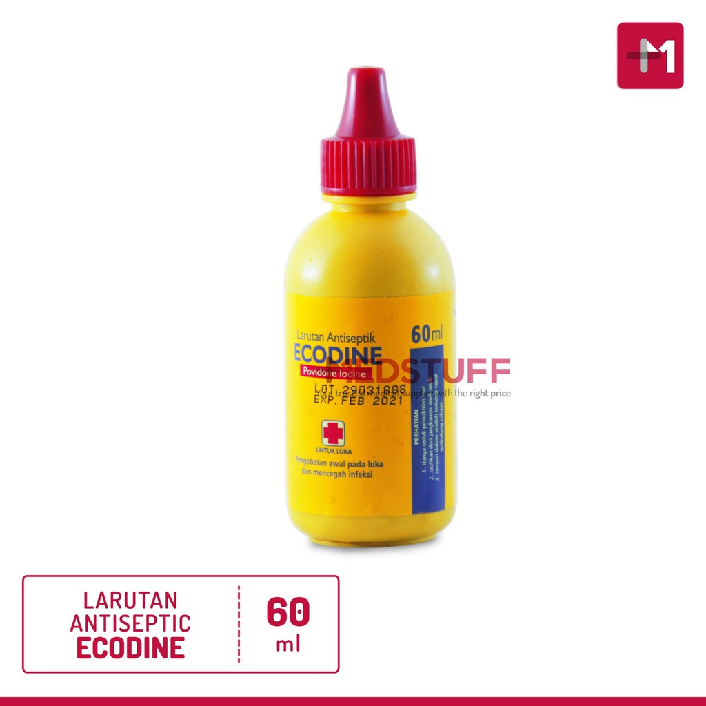 Jual Ecodine 60ml Povidone Iodine Onemed 60ml Povidon Iodin Ecodin 60ml ...