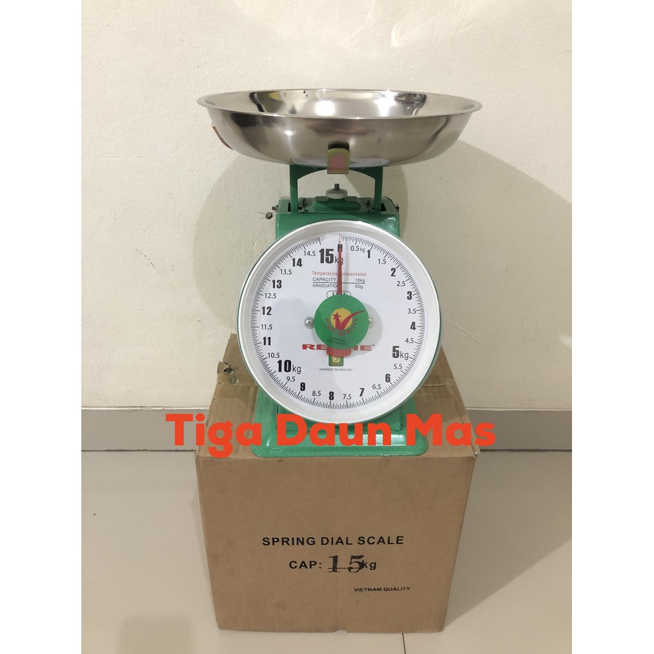 Jual Timbangan Renhe Kapasitas 15 Kg / Timbangan Manual Kualitas Vietnam 15kg | Shopee Indonesia