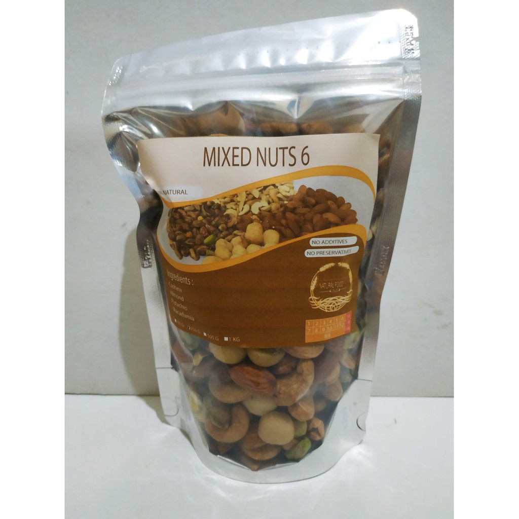 Jual Mixed Nuts 6 - 250 gr | Shopee Indonesia