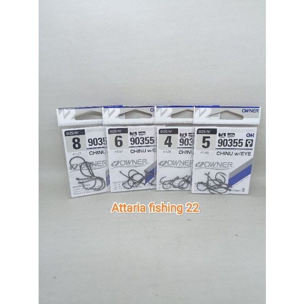 Jual Pancing/Mata Kail Owner 90355 QH / Chinu W/Eye ( Ukuran Besar ...