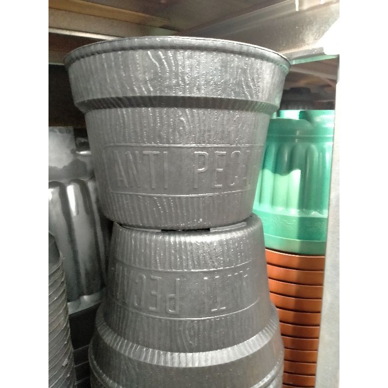 Jual Pot karet anti pecah 27cm/Pot bunga karet/pot karet | Shopee Indonesia