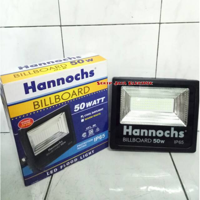 Jual Lampu Led Sorot Billboard Flood Led Hannochs 50w / Hannochs SignBoard 50 Watt | Shopee ...