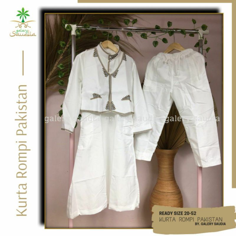 Jual Jubah Setelan Rompi Anak Marhaban Bikum Import Saudi | Shopee ...