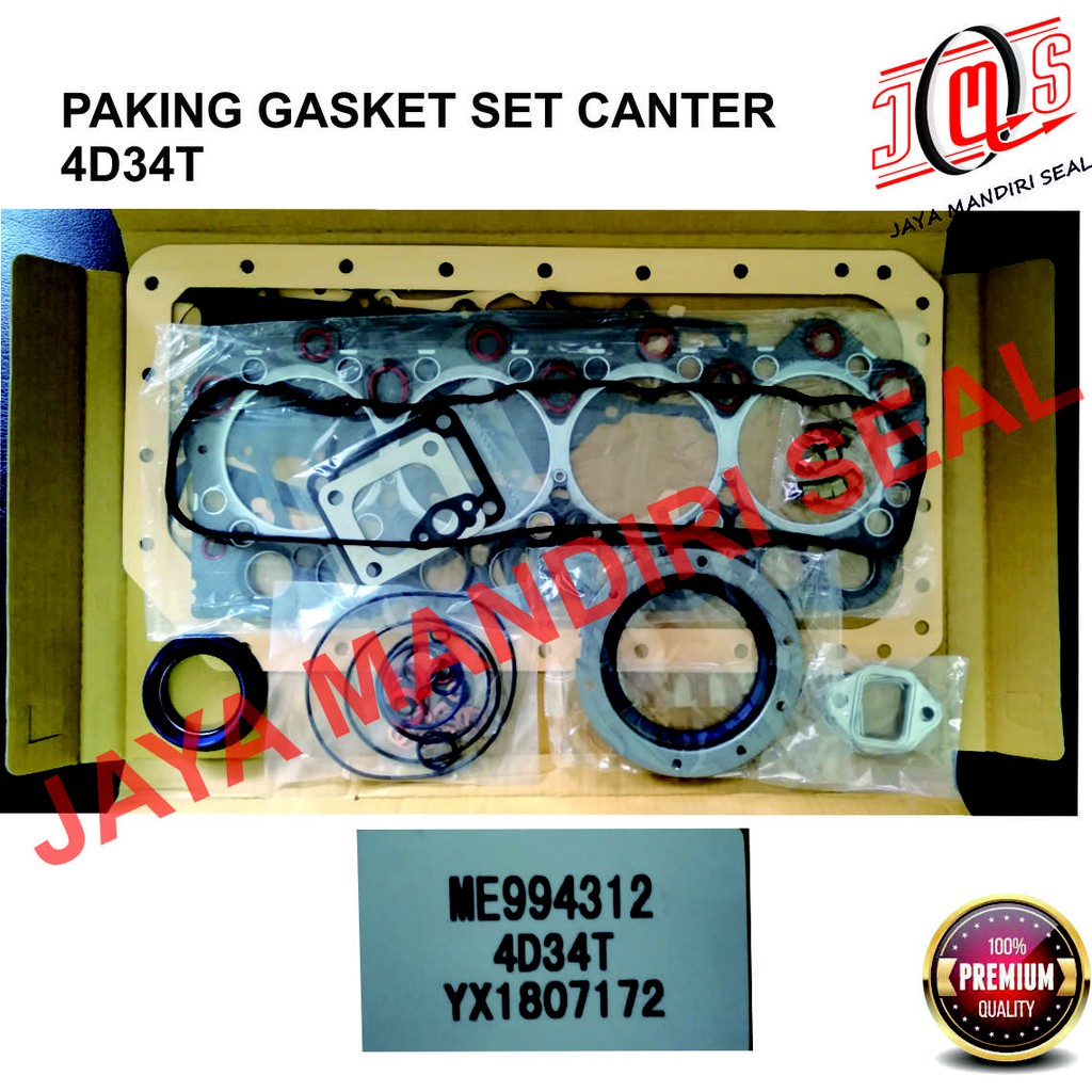 Jual PAKING PACKING GASKET FULL SET MITSUBISHI CANTER PS125 PS 125 FE74 ...