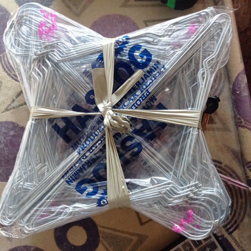 Jual Hanger Besi Jumbo/ Castok Jumbo / Hanger Kawat Besar | Shopee ...