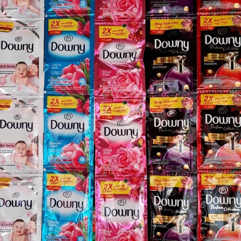 Jual Downy Renteng 1000 an 18 ml x 12 Saset / Downy Sachet Renceng ...