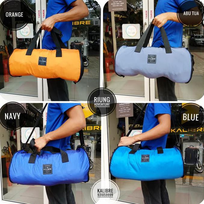 Jual Promo Tas Travel Duffle Lipat Gym Kalibre 931059-999 Travel ...