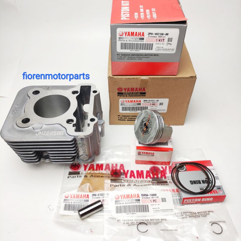 Jual BLOK SEHER + PISTON KIT MIO M3. MIO Z. SOUL GT 125 . XRIDE 125 2PH-E1311-10 ORIGINAL YAMAHA ...