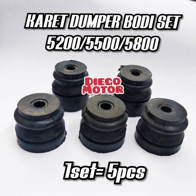 Jual 5200 5500 5800 Karet Damper Set Peredam Getaran Mesin Chainsaw ...