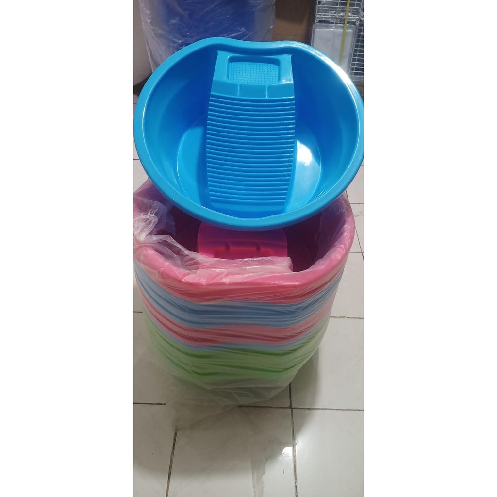 Jual BAK GILASAN BULAT / EMBER CUCI BAJU PAPAN GILESAN - GREEN LEAF ...