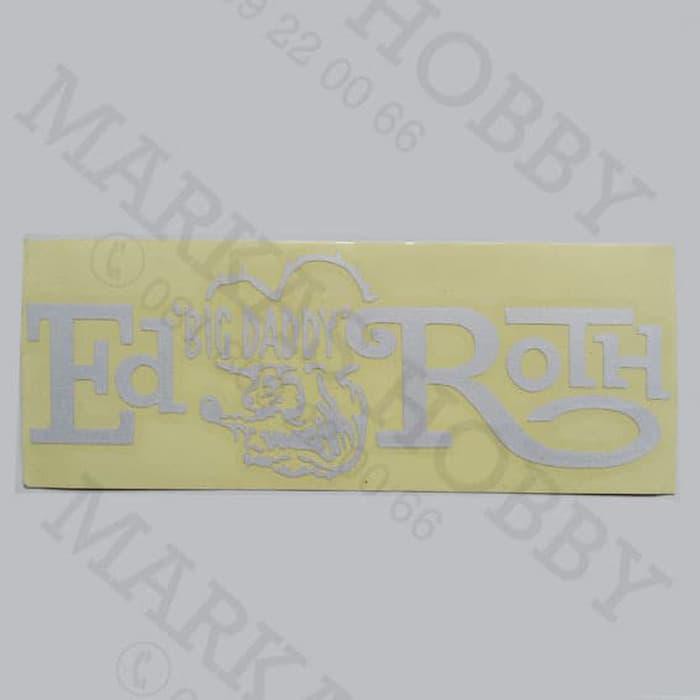Jual Stiker / Sticker Ed Big Daddy Roth White Colour | Shopee Indonesia