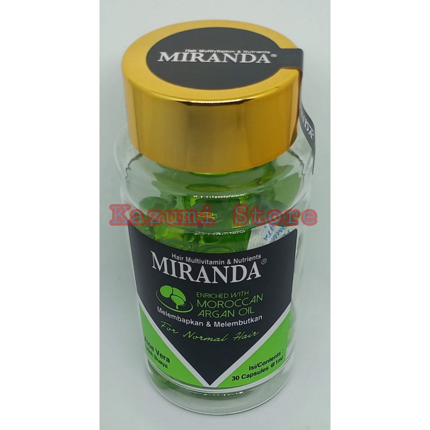 Jual Miranda Hair Vitamin Jar 30x1ML | Miranda Vitamin Rambut Jar ...