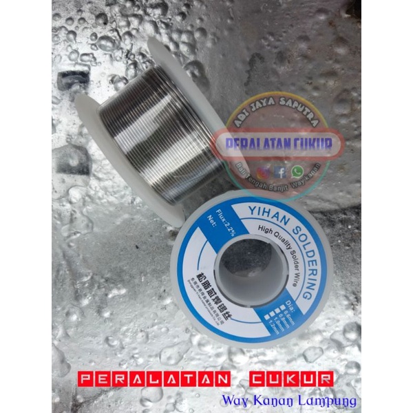 Jual Timah solder 10 Meter diameter 0,8 mm kawat solder tenol | Shopee ...