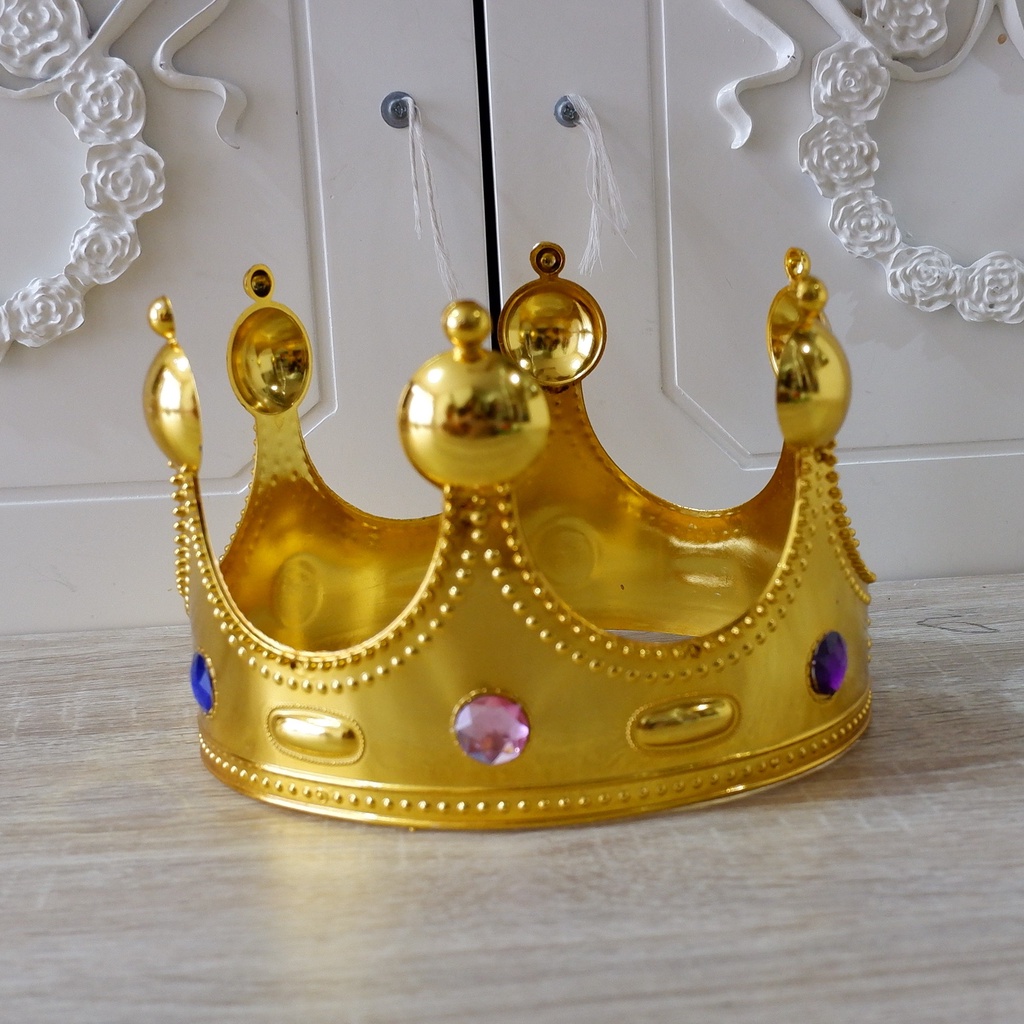 Jual Mahkota Raja dan Ratu / Mahkota Gold dan silver | Shopee Indonesia