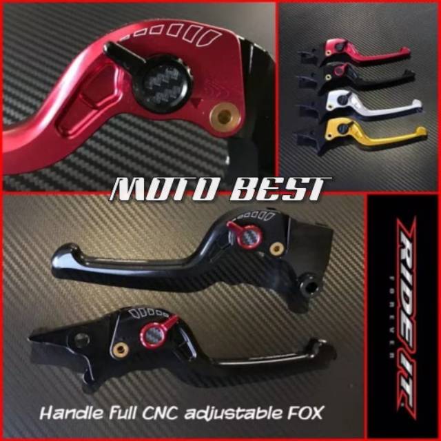 Jual Handle Rem Full Cnc Fox Ride It & Moto Gp Yamaha Nmax | Shopee ...