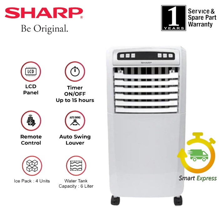 Jual AIR COOLER SHARP PJA-55TY Air Cooler Penyejuk Ruangan - FREE ICE ...