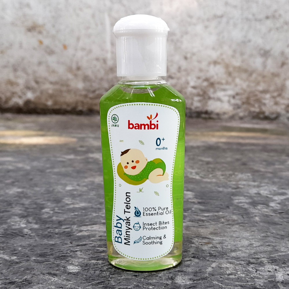 Jual BAMBI Minyak Telon Bayi 60 ml - with oleum chamomile | Shopee ...