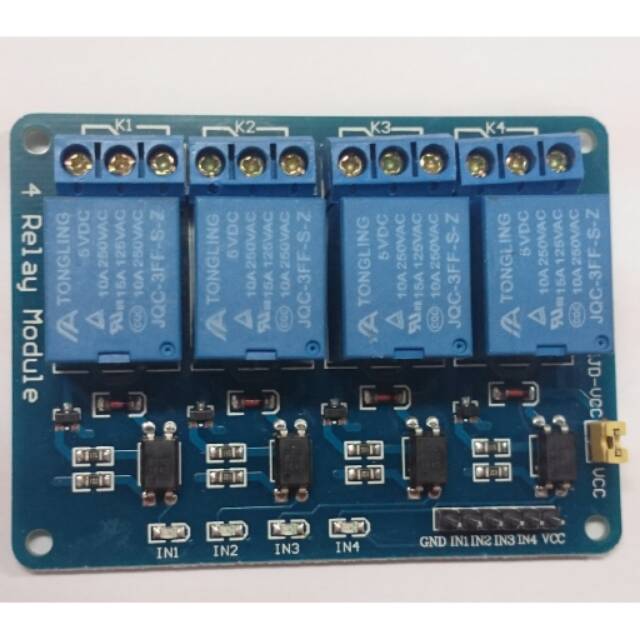 Jual RELAY MODULE 4 CHANNEL | Shopee Indonesia