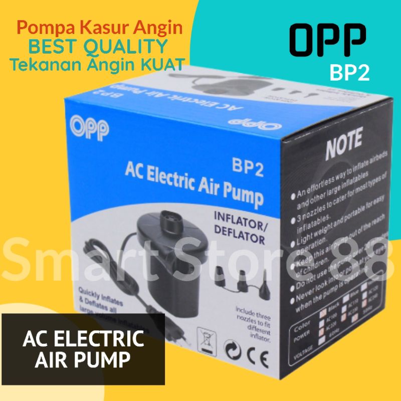 Jual POMPA ANGIN ELEKTRIK BERTEKANAN OPP XPOWER ELECTRIC AIR PUMP POMPA ...