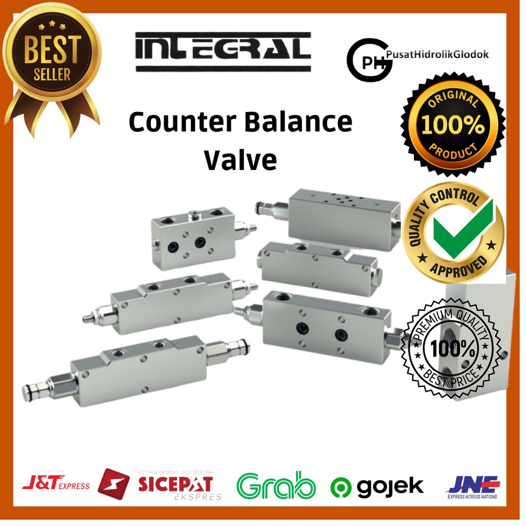 Jual INTEGRAL Counter Balance Valve CBV" Katup Penyeimbang Hidrolik ...