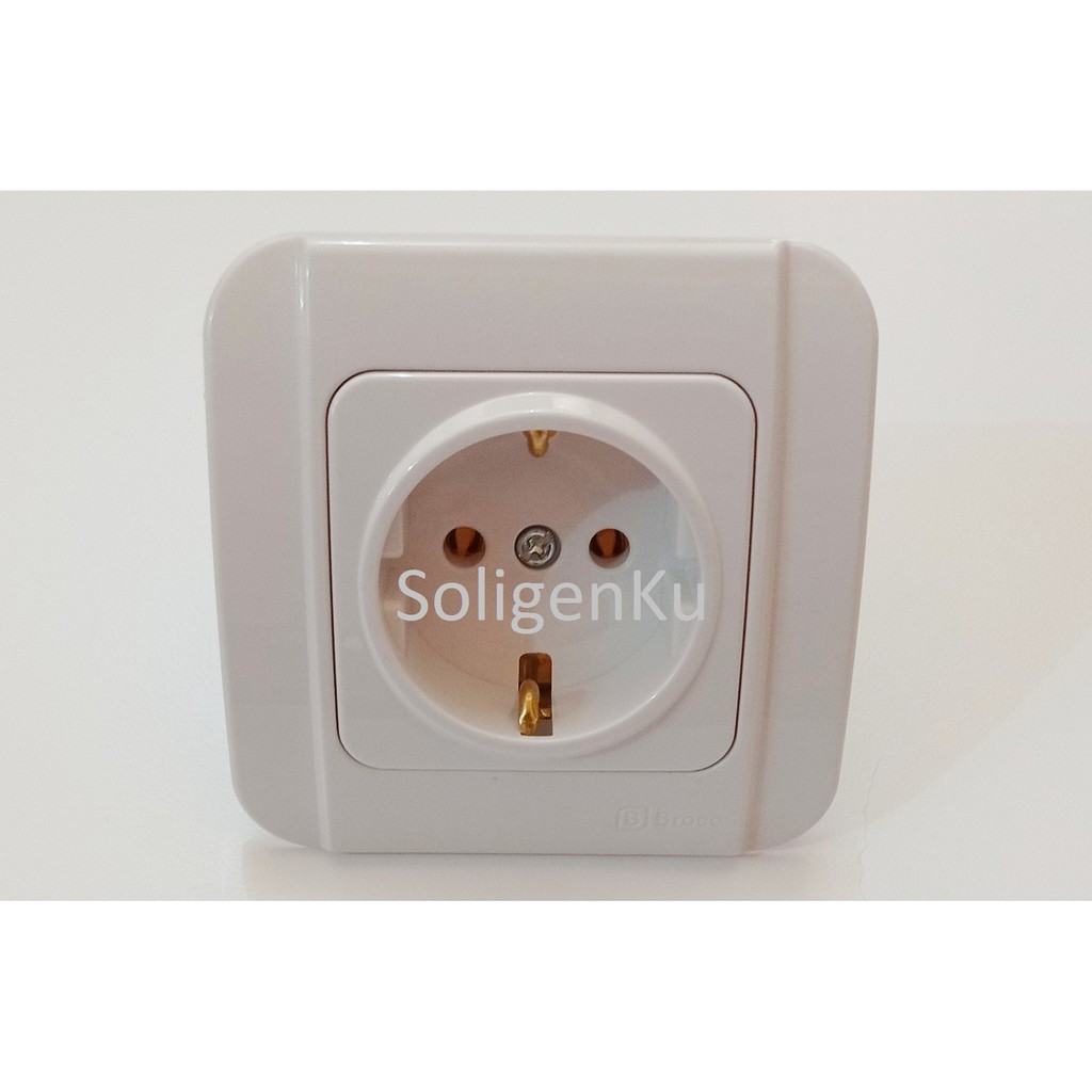 Jual Broco Stop Kontak Arde Stop Kontak Inbow 151555 Galleo White ...