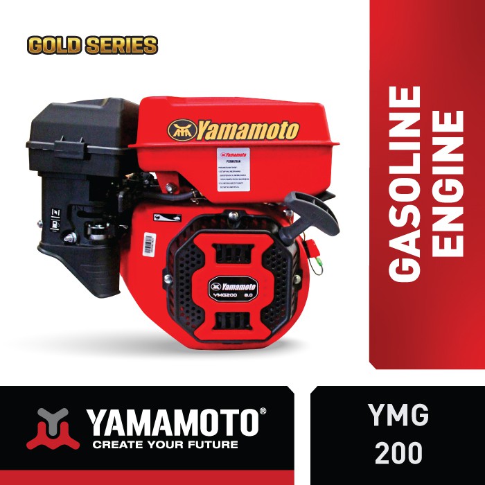 Jual YAMAMOTO Gasoline Engine Gold Series YMG 200 | Shopee Indonesia