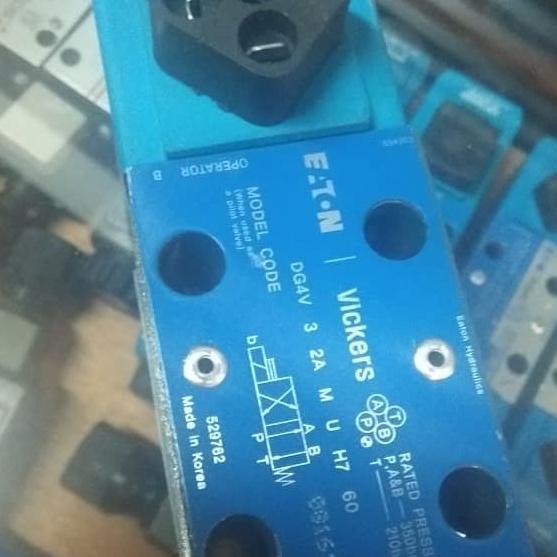 Jual SOLENOID VALVE VICKERS EATON HYDRAULIC DG4V 3 2A MU H7 60 220VAC teknikpn34 dijamin ...
