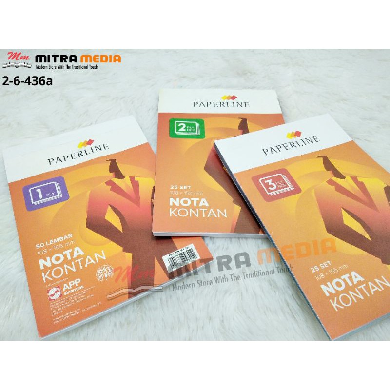 Jual NOTA KONTAN NCR RANGKAP 1/2/3 UKURAN 1/4 FOLIO MURAH | Shopee ...