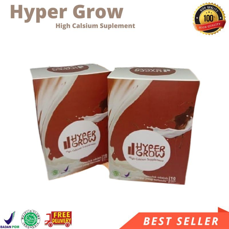 Jual Susu Hyper Grow Peninggi Badan 2 Sachet COD | Shopee Indonesia
