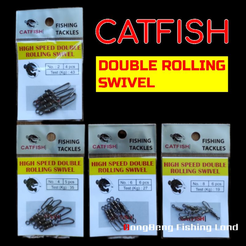 Jual Double Rolling Swivel Pancing Catfish | Shopee Indonesia