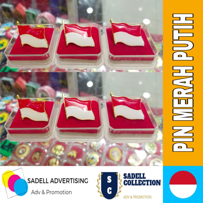 Jual Pin Merah Putih Pin Indonesia Pin Bendera Merah Putih | Shopee ...