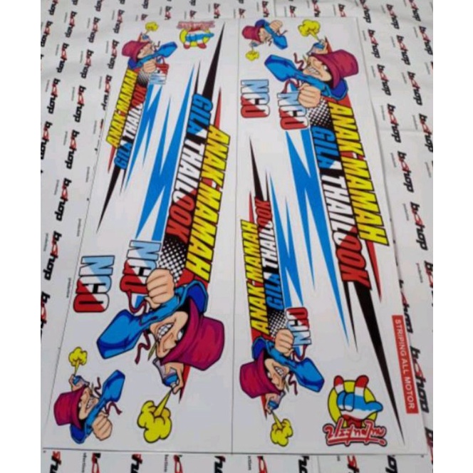 Jual stiker all bebek thailook variasi anak maman | Shopee Indonesia