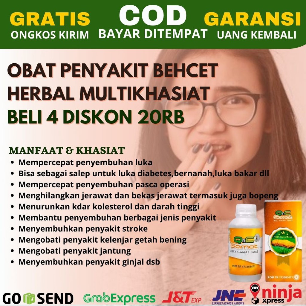 Jual Obat Penyakit Behcet-Sariawan-Kulit Ruam-Radang Sendi-Diare-Sakit ...