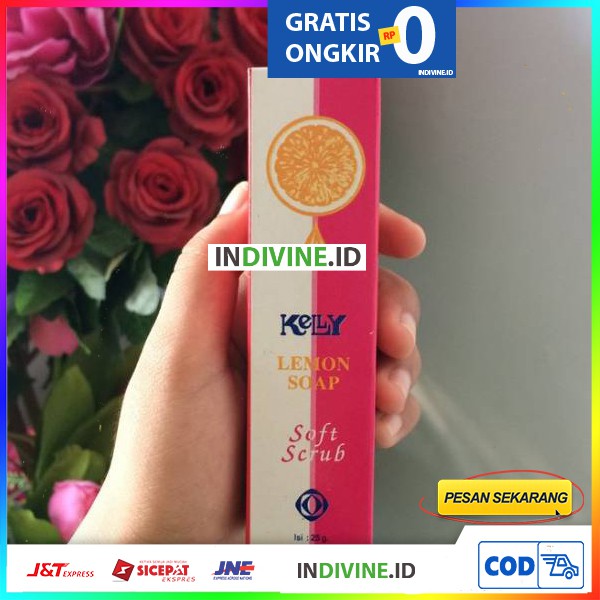 Jual Kelly Lemon Soap Soft Scrub Sabun Cuci Muka Kelly | Shopee Indonesia