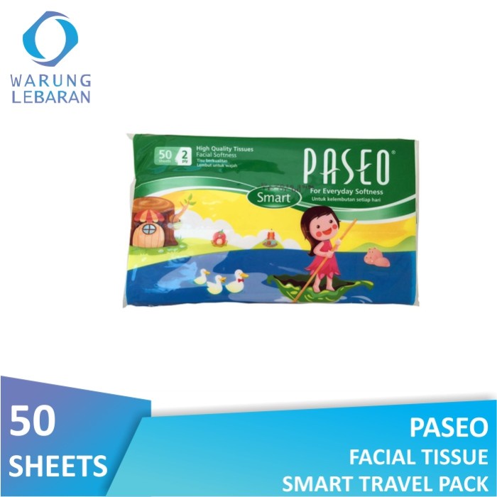 Jual Paseo Smart Tissue Travel Pack 50s | Shopee Indonesia